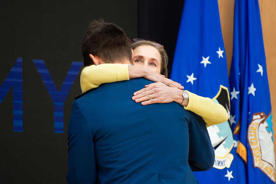 Academy recognizes military spouse for heroic life-saving actions ...