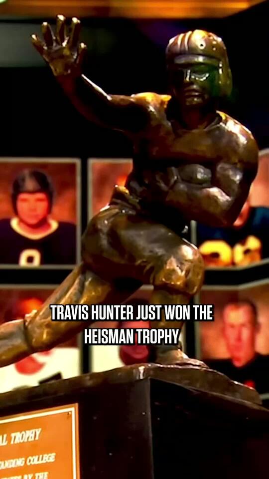 TRAVIS HUNTER IS LEAVING A LEGACY ON THE COLLEGE FOOTBALL WORLD Heisman ...