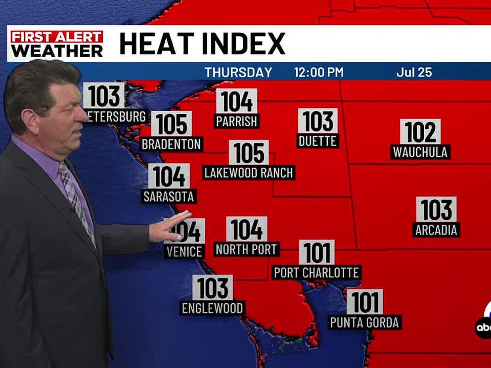 Bob's WWSB ABC7 News at 6:00pm First Alert Weather