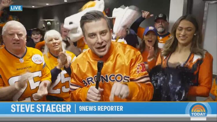 9NEWS' Steve Staeger leads Broncos pep rally on NBC's 'Today' show ...