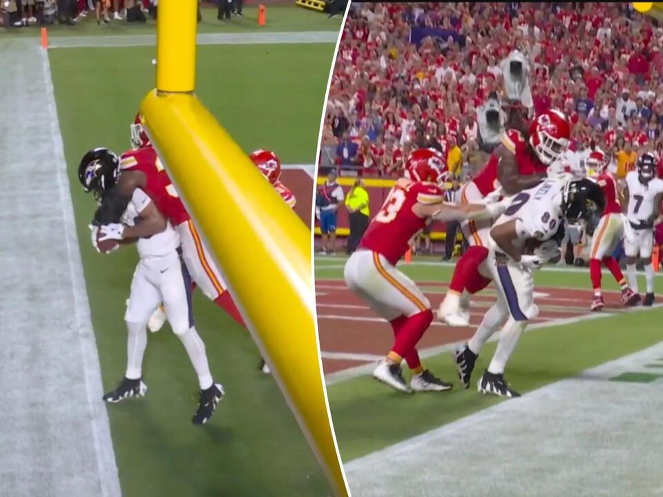 Ravens lose heartbreaker to Chiefs by inches in wild ending after ...