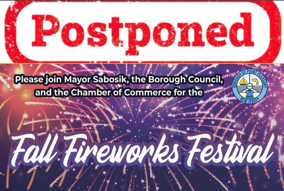Fall Fireworks Festival pushed to Oct. 18 - NewsBreak