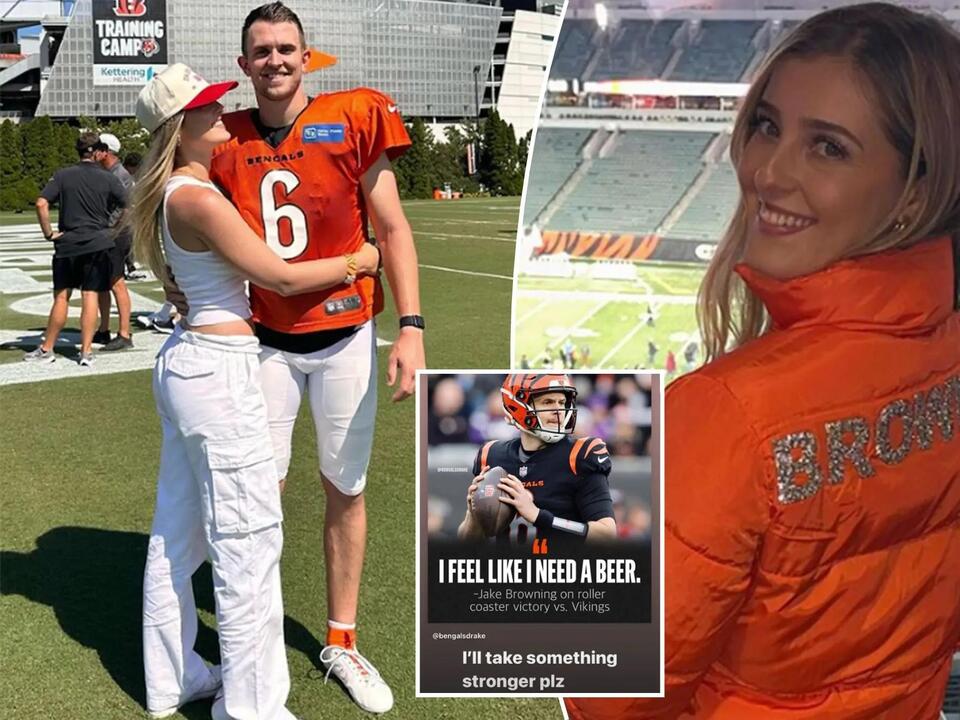 Jake Browning’s girlfriend needed something ‘stronger’ than beer after ...