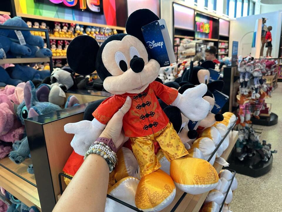 Mickey Mouse Lunar New Year 2026 Plush Arrives at Disney World and ...