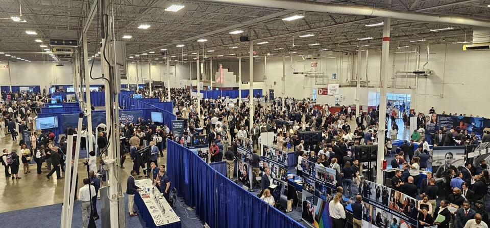 Over 1,200 interviews and 400 job offers later, DHS wraps up two-day ...