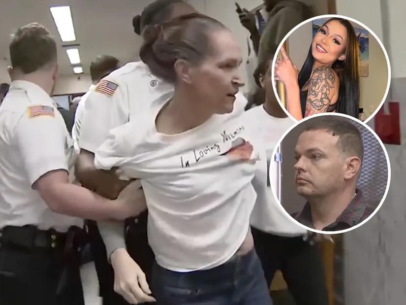 'Brawl' Between Victim & Suspect's Families Breaks Out as Man Faces ...