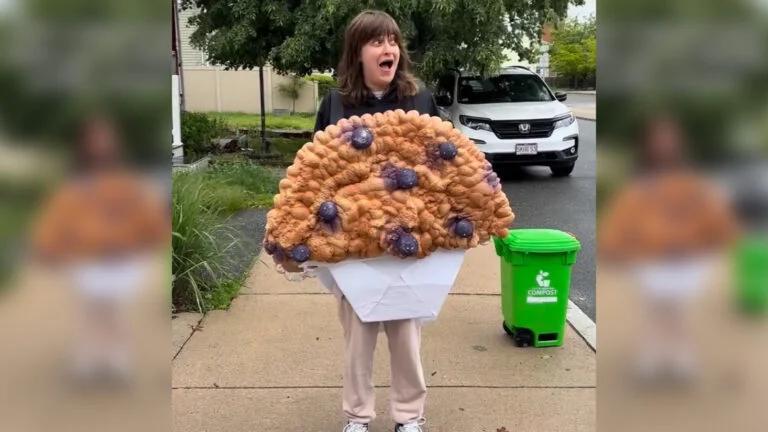 They caught the meteor boom on camera — while dressed as a blueberry ...