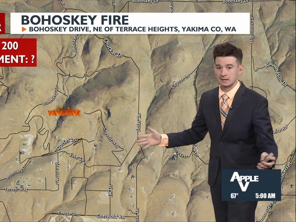 Unknown containment on new Bohoskey Fire, not much containment on ...