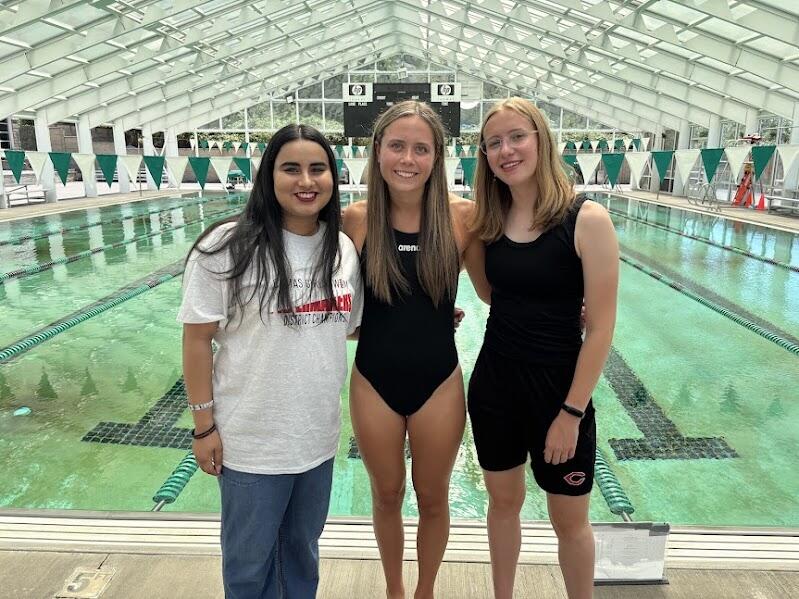 Triple Threat: CHS Girls’ Swim Team Captains Create A Welcoming ...