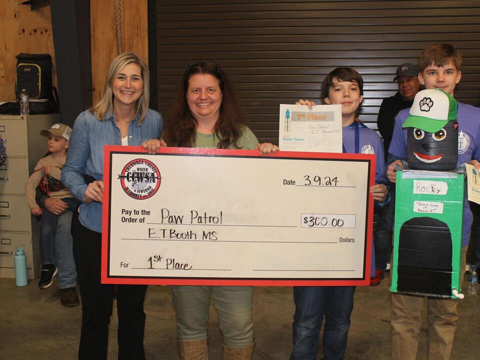 CCWSA Announces Model Water Tower Competition Winners