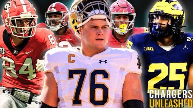 Chargers NFL Draft Recap, Grades, Roster Outlook | Jim Harbaugh, Joe ...