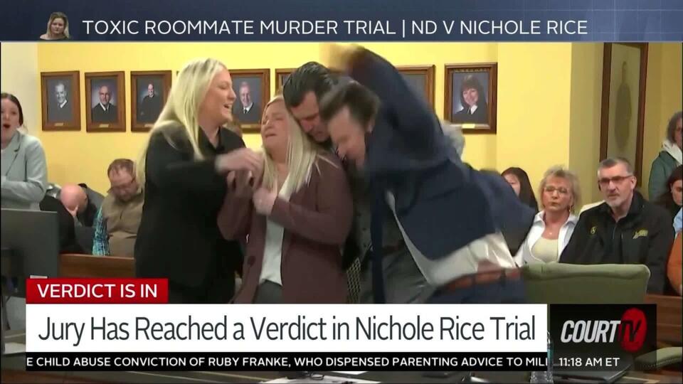 Toxic Roommate Murder Trial: Nichole Rice’s Family Erupts Over Verdict ...