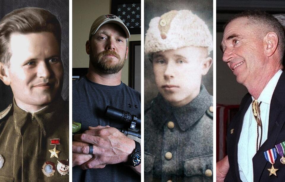 What makes these four men the most legendary snipers in history ...