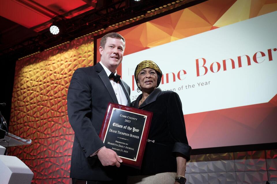 Deane Bonner named MDJ Cobb County Citizen of the Year - NewsBreak