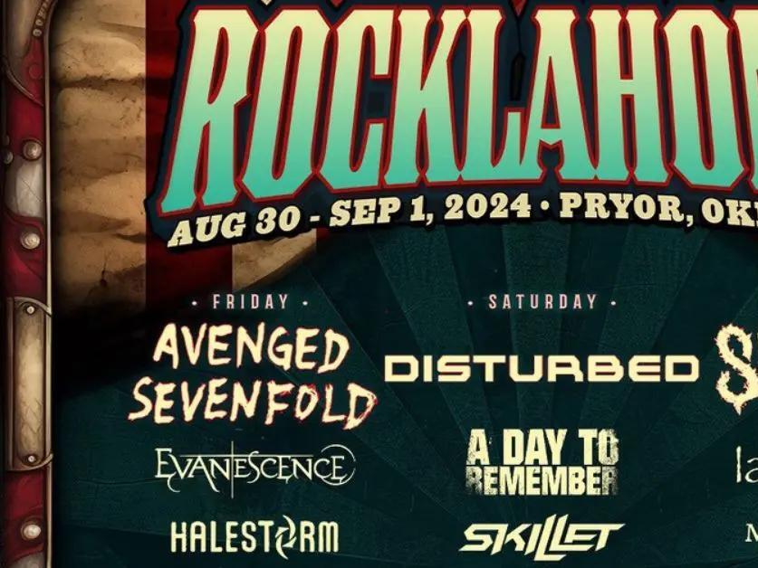 Slipknot, Disturbed and Avenged Sevenfold to Headline 2024 Rocklahoma ...