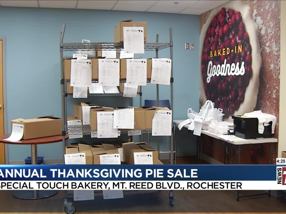 Special Touch Bakery hosting Thanksgiving pie sale