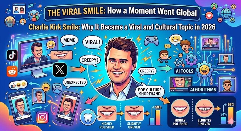 Charlie Kirk Smile: Why It Became a Viral and Cultural Topic in 2026 ...