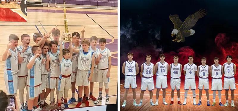 Marsh Valley Eagles led by nine seniors with a special bond - NewsBreak