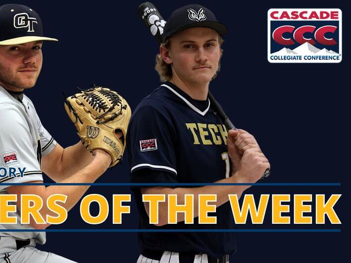 Dubray and Horner claim CCC Weekly Baseball Awards