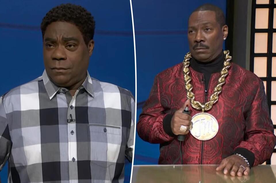 ‘SNL 50’: Eddie Murphy’s Tracy Morgan impression on ‘Black Jeopardy’ is ...