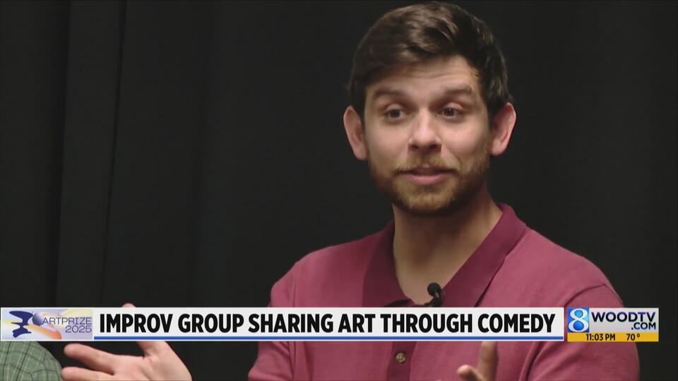 Live improv takes the stage throughout ArtPrize - NewsBreak
