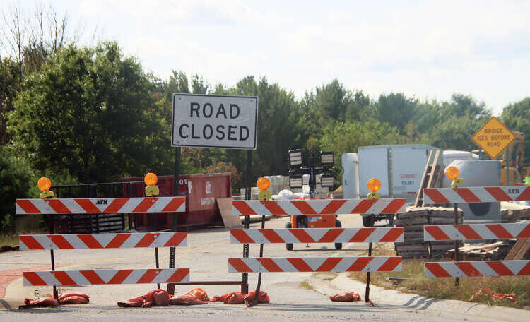 Extended M-30 bridge closure brings daily challenges for Sanford ...