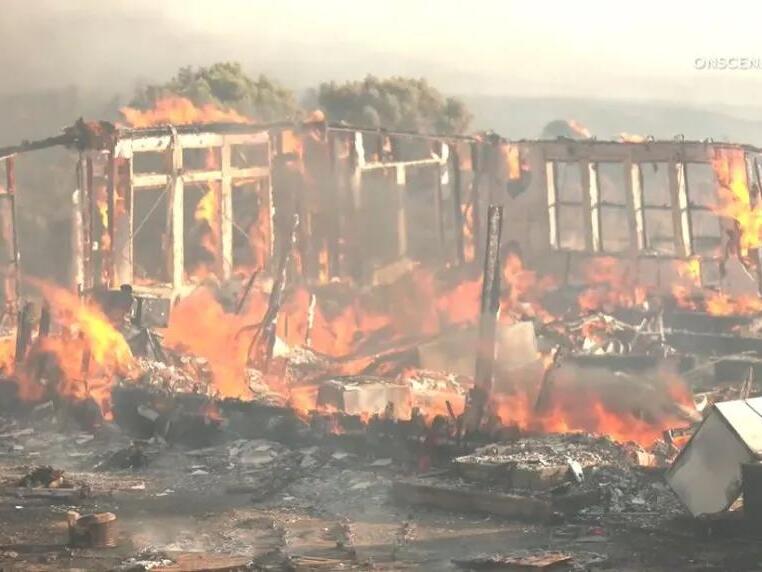 Nixon Fire Near San Diego County Border Burns Over 4,900 Acres