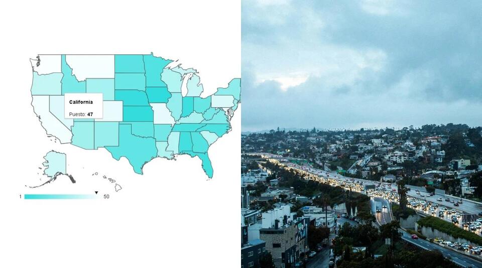 California Named One of the Worst States to Drive in 2026 Ranking ...