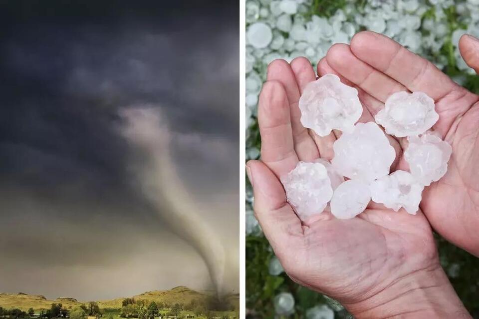 Spring Storm Producing Tornadoes and Very Large Hail to Hit IN, KY, IL ...