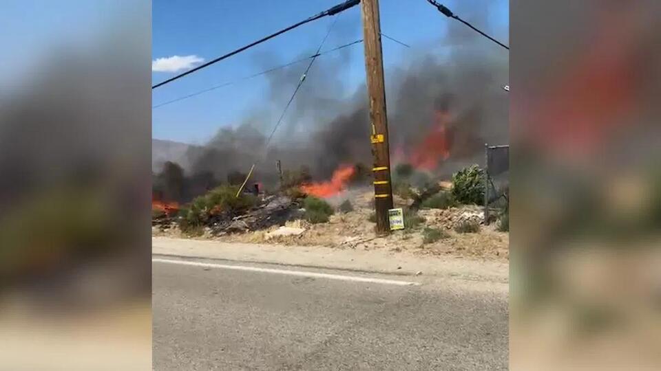 Elm Fire near Cabazon likely intentionally set - NewsBreak