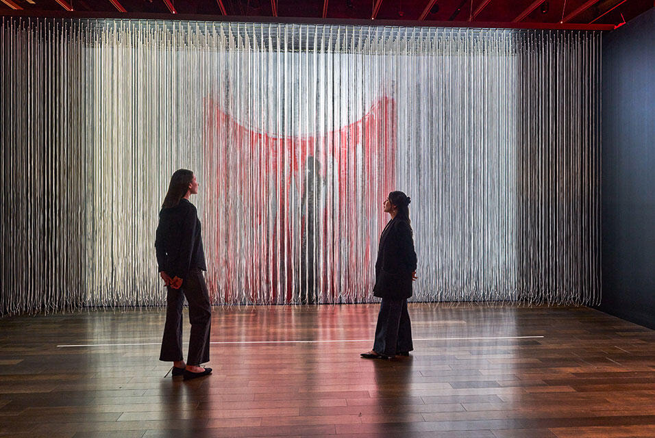 Chiharu Shiota's massive red thread installations debuts in San ...
