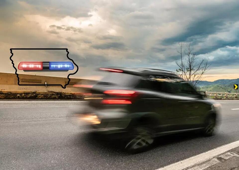 Iowa’s Fastest Speeding Ticket Record Might Have Just Been Broken ...