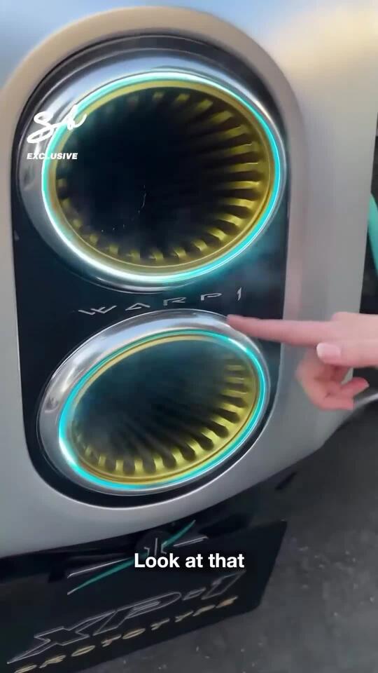 The Hyperion XP1 spits water from its exhaust hyperion hydrogen ...