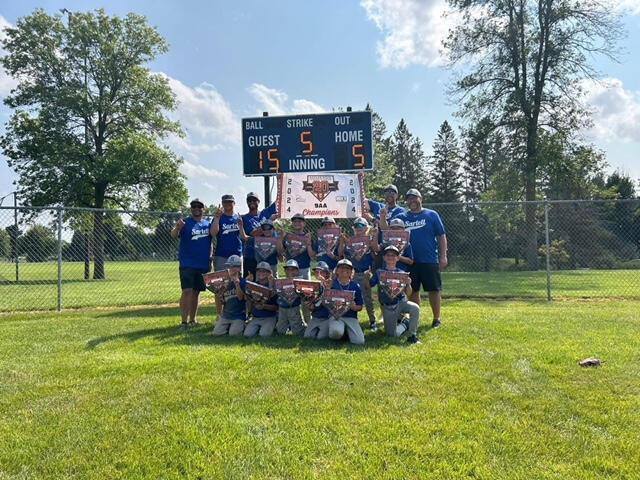 Sabre 9U AA baseball teams wins championship - NewsBreak