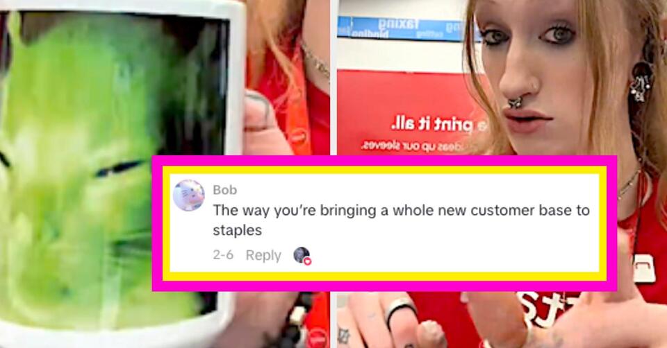 Millions Of People Are Obsessed With The Viral "Staples Baddie" Who Is ...