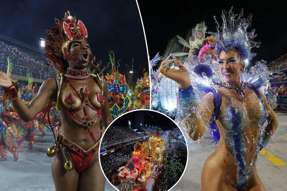 Carnival 2025 samba queens set Rio ablaze in jaw-dropping costumes: PHOTOS - NewsBreak