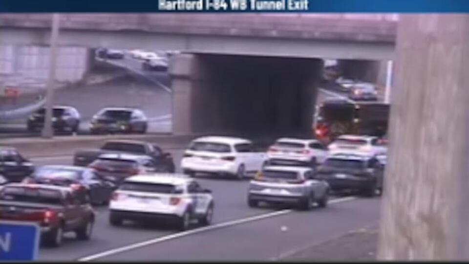No injuries reported following multi-vehicle crash on I-84 in Hartford ...