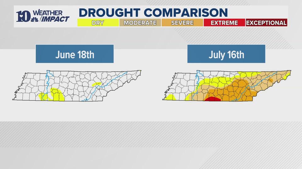 When will drought conditions in Tennessee get better? - NewsBreak