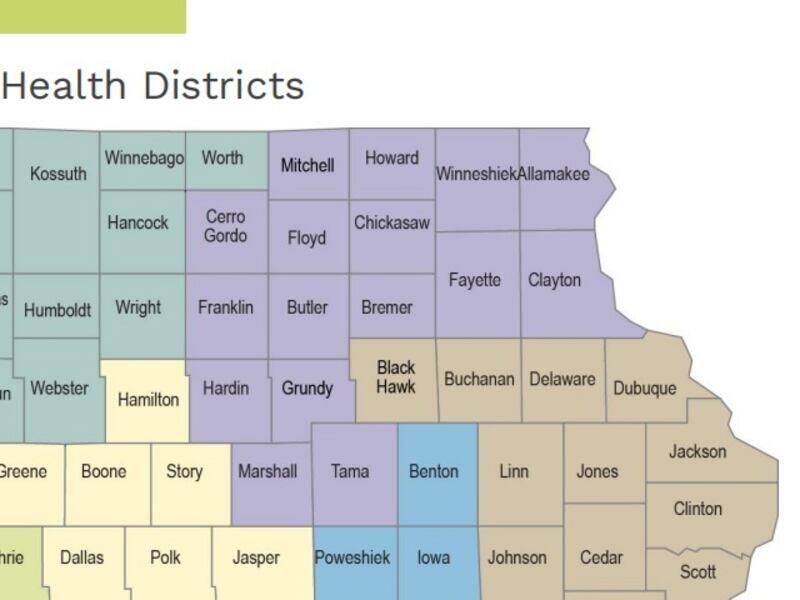 Iowa HHS announces new Behavioral Health District map