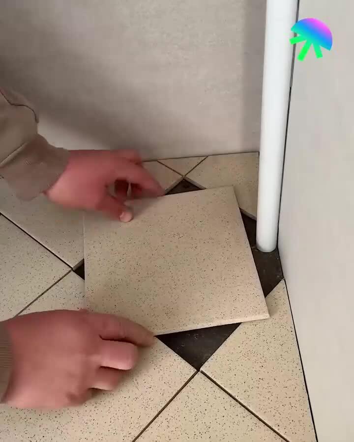 The smart way to fit tiles around pipes - NewsBreak