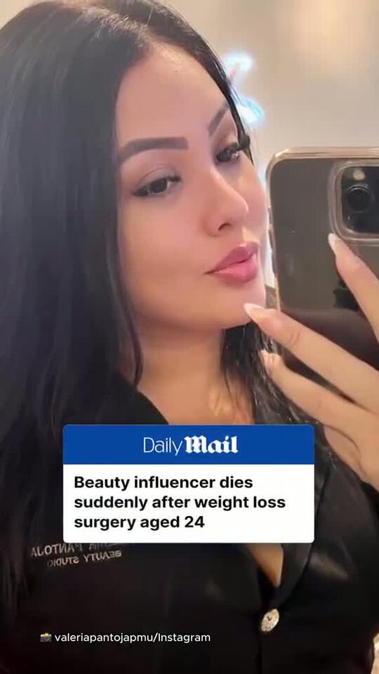 Beauty influencer Valéria Pantoja has died suddenly while recovering ...