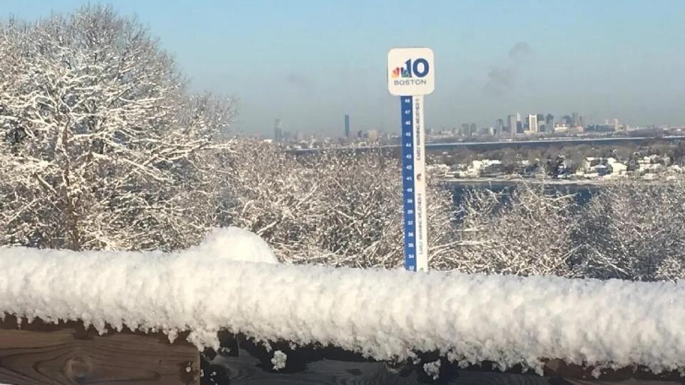 Snowfall totals: How much snow did we get overnight in the Boston area ...