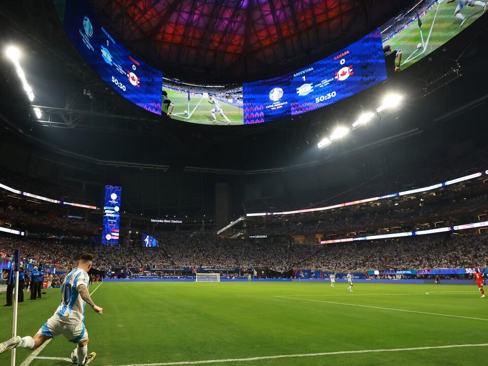 Grass playing surface at Falcons stadium for Copa América draws criticism