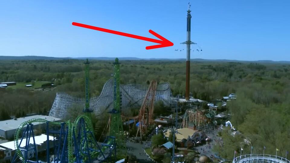 15 Minute Pause on Six Flags SkyScreamer Leaves Riders Dangling - NewsBreak