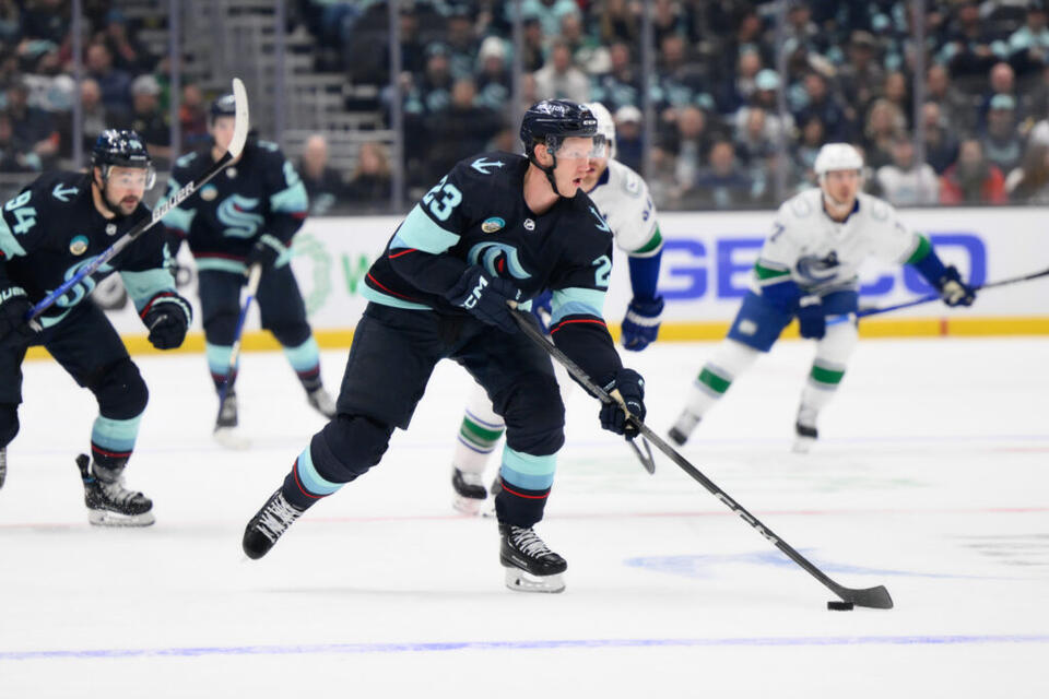 Kraken Reassign Gustav Olofsson, Ryker Evans Skating - NewsBreak