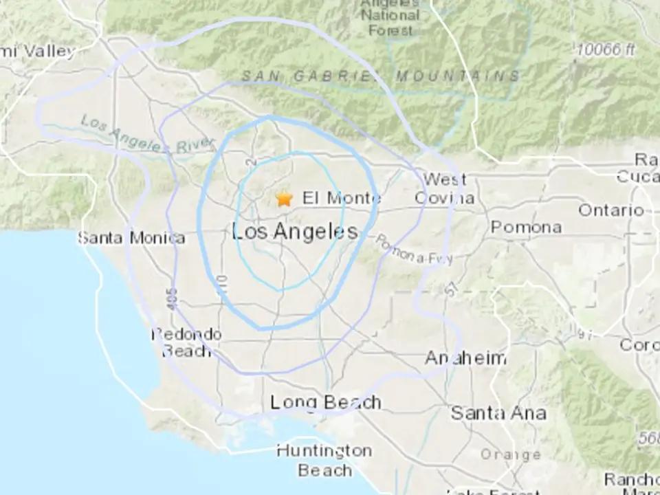 Earthquake strikes near Pasadena: USGS