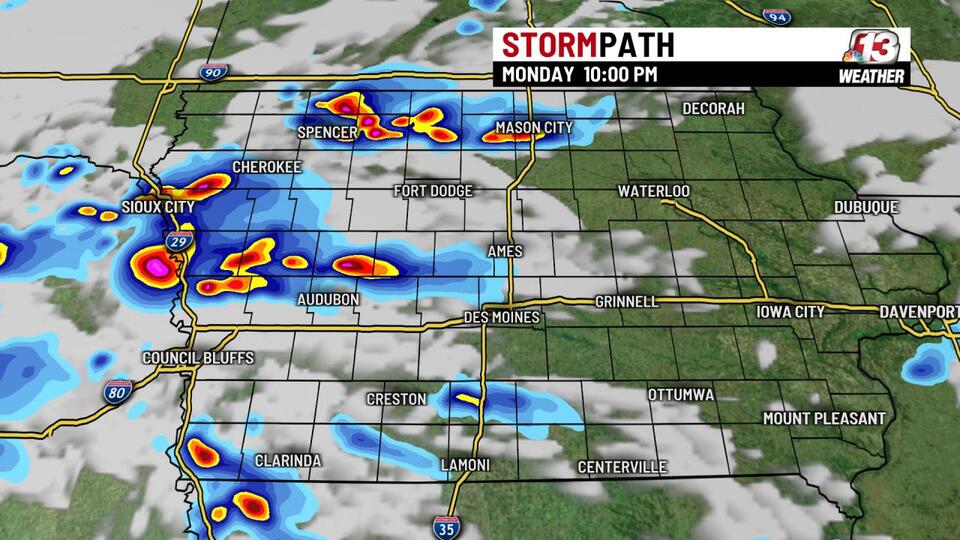 What the severe storm risk looks like for central Iowa - NewsBreak