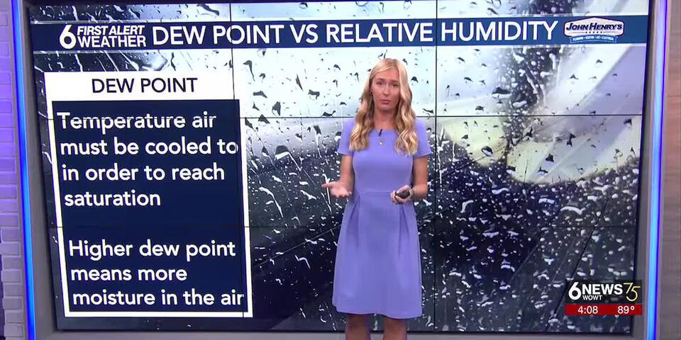 EXPLAINER: Relative humidity vs. dew point. What's the difference ...