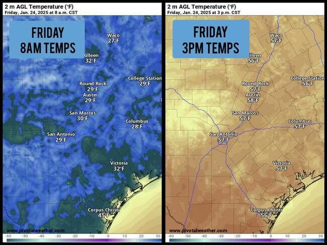 Significant weather pattern shift is coming to South Texas. Here's how ...