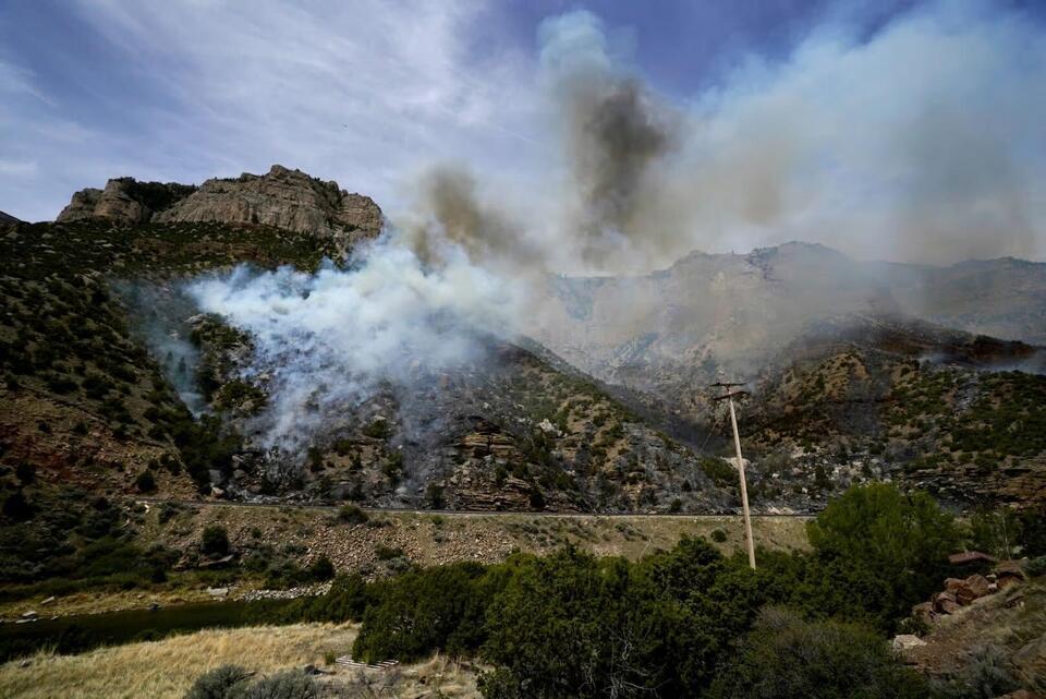 FCFPD: Wind River Canyon Fire caused by train ‘mechanical issue ...